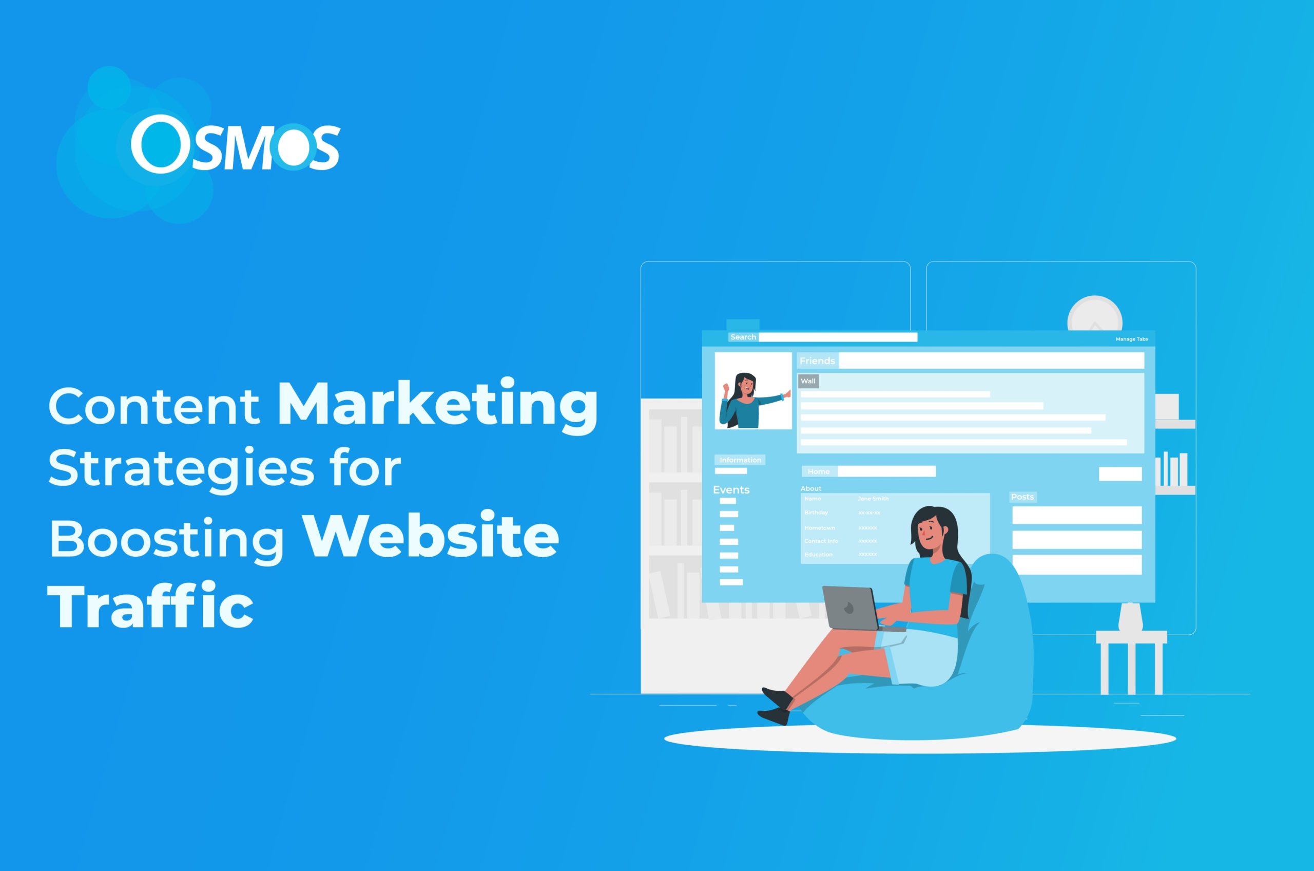 Content Marketing Strategies for Boosting Website Traffic | Osmos Cloud Blog